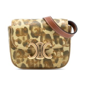 Celine Pre-owned Bedruckte Umh&auml;ngetasche - - Pre-owned - Damen - Braun - ONE SIZE