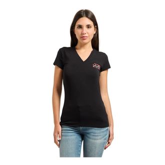 A|X Armani Exchange Femme, Tops, Noir, Taille: 42 FR AX T-shirt col V