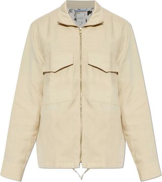 Paul Smith Homme, Vestes, Beige, Taille: L Chemise zipp&eacute;e