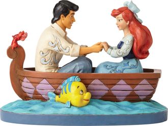 Disney Traditions 4055414 Waiting for A Kiss Figurine, Resin, Mehrfarbig, 22.5 x 12 x 15 cm