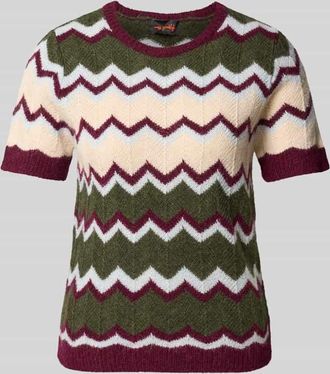 Miss Goodlife Strickshirt mit Rundhalsausschnitt