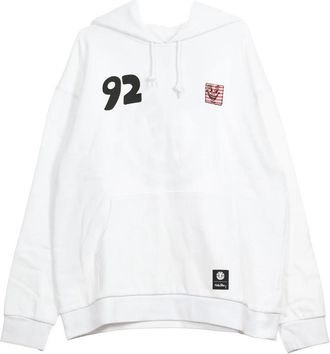 Element Smile Pop Kapuzenpullover - Streetwear Kollektion - - Sweatshirts & Hoodies - Herren - Wei&szlig; - L