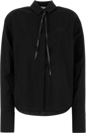 Sportmax Femme, Blouses et Chemises, Noir, Taille: 36 FR Mappa Shirt