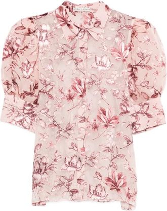 Alice & Olivia Femme, Blouses et Chemises, Rose, Taille: 38 FR Chemises