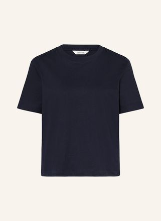 Selected T-Shirt Slfessential blau
