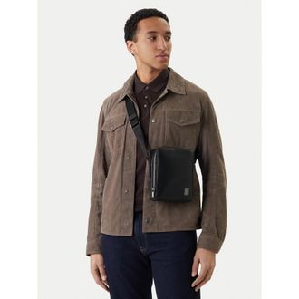 Calvin Klein Umh&auml;ngetasche Calvin Klein Emblem Hw Reporter LV04D3293G Schwarz