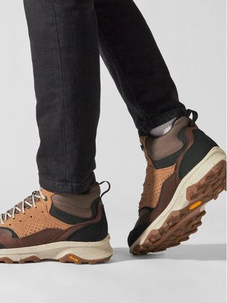 Merrell Trekkingschuhe Speed Solo Mid Wp J004533 Braun