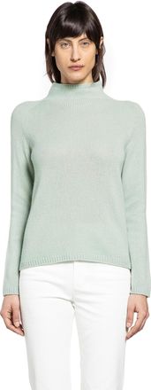Max Mara Wool Cashmere Polo Neck Sweater