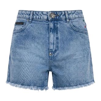 Philipp Plein Damen, Shorts, Gr&uuml;n, W25Gr&ouml;&szlig;e