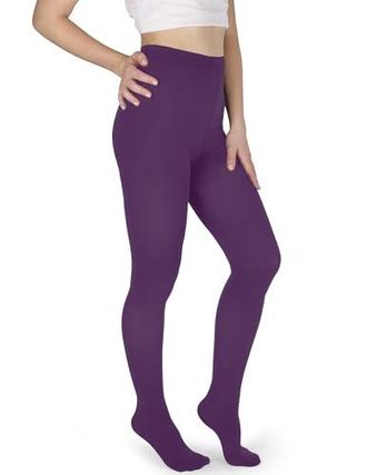 Sesto Senso Collants Femme Pourpre Opaque Lisse Microfibre 60 DEN Pourpre 3 M Violet