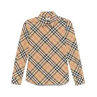 Burberry Beige Archive Button-Up Hemd - - Blouses & Shirts - Damen - Beige - 3XS