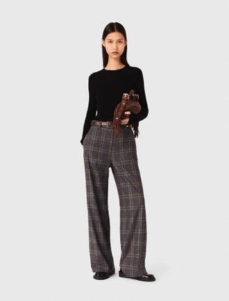Maje Pull Col Rond Seconde Peau - Noir - Maje