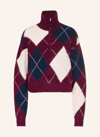 Tommy Jeans Troyer Mit Alpaka rot