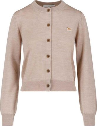 Maison Kitsun&eacute; Cardigan - Beige