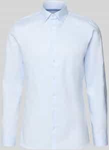 Olymp No. 6 Super Slim Fit Business-Hemd mit Kentkragen