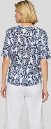 Rabe Kurzarmshirt mit Allover-Print