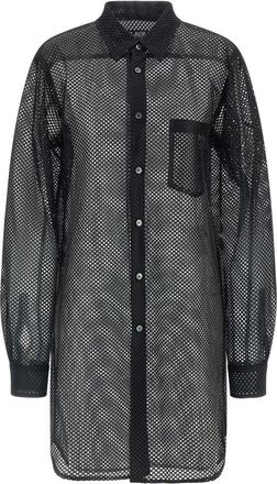 Comme Des Gar&ccedil;ons Homme, Chemises, Noir, Taille: M Mesh Shirt