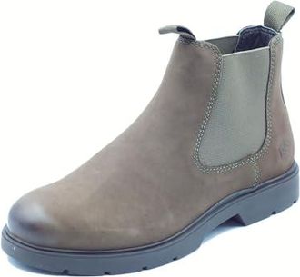 Lumberjack Lumberjack Charlie Chelsea Bottes vertes beatles pour homme en cuir, Bottes vertes, 39 EU