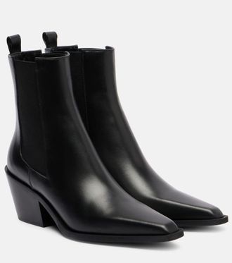 A.Emery Ankle Boots Leo aus Leder