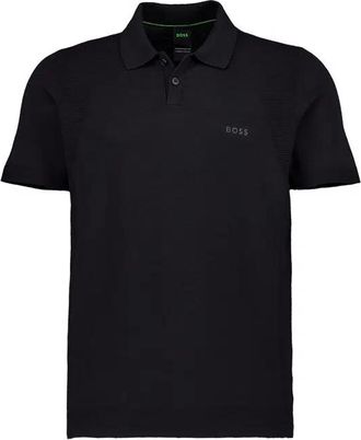 HUGO BOSS Herren Polo-Shirt schwarz