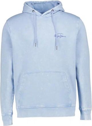 Pepe Jeans London Herren Pullover blau Baumwolle unifarben