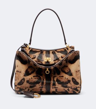 Balenciaga Sac Rodeo Small en cuir fa&ccedil;on poulain
