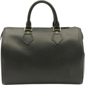 Louis Vuitton Sac Boston en cuir Epi Pre-owned - Femme - Pre-owned - Noir - Taille: ONE Size