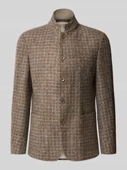 Roy Robson Slim Fit Sakko mit Stehkragen