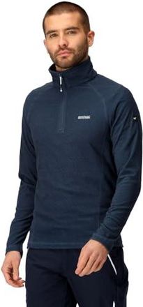 Regatta Mens Montes Lightweight Half Zip Fleece, Polaire Homme, Admrial Blue