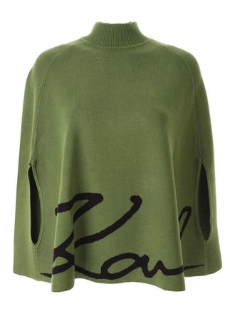 Karl Lagerfeld Cape - Vert
