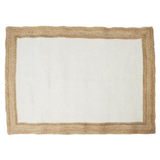 The Home Deco Factory Tapis Jute Coton Ecru 120x170cm
