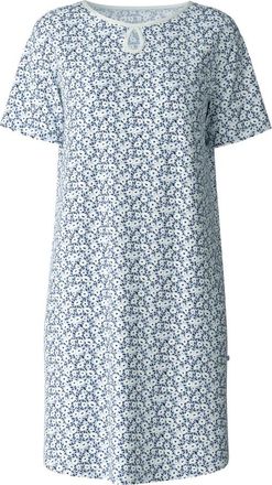 CALIDA Femme, V&ecirc;tements de nuit et de d&eacute;tente, Bleu, Taille: 38 FR Chemise de nuit &agrave; manches courtes