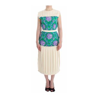 Caterina Gatta Floral Sleeveless Gown - - Dresses - Damen - Mehrfarbig - XS