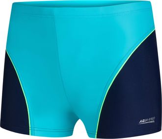 Aqua Speed Badehose für Jungen + gratis eBook | Schwimmhose UV | Badepants | Swim Pants | Kinder Badebekleidung Gr. 140 | 24. Turquoise Blau | Leo