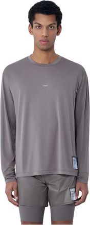 SATISFY Satisfy, Homme, Sport, Brun, Taille: XL T-shirt de performance &agrave; manches longues
