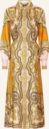 Alemais Al&eacute;mais Hemdblusenkleid Clemenza Aus Seide beige