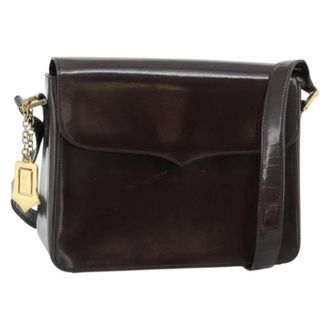 Saint Laurent Sac bandouli&egrave;re vintage doccasion - Femme - Pre-owned - Brun - Taille: ONE Size