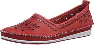 Andrea Conti Femme 0569207021 Mocassin, Rouge 021, 40 EU