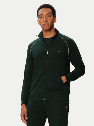 HUGO BOSS Sweatshirt Mix&Match 50515307 Dunkelgr&uuml;n Regular Fit