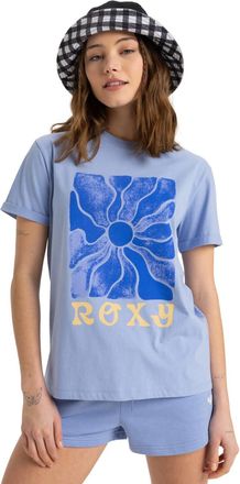 Roxy Damen Oceanregular Poster T-Shirt, Grapemist, XS