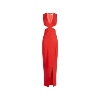 Elisabetta Franchi Femme, Robes, Rouge, Taille: 42 FR Robes de soir&eacute;e