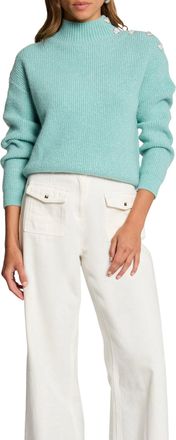 Morgan Pullover, Nile Blue M, Medium