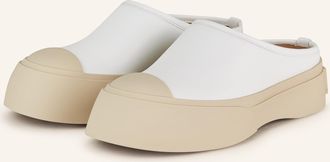 Marni Marni Plateau-Pantoletten weiss