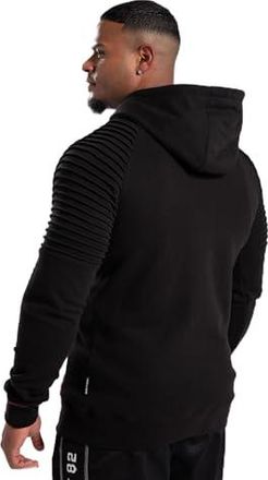 Gorilla Wear Georgia Zipped Hoodie - Black - 3XL