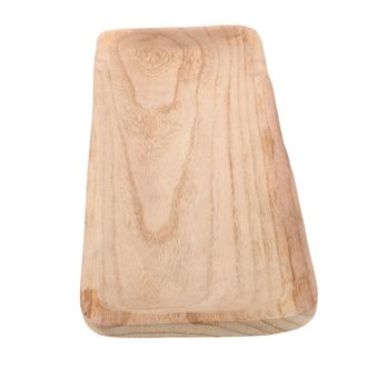 TOPBATHY Rechteckiges Holz-servierbrett aus Massivem Holz mit Handpoliertem Finish Vielseitiges Dekotablett f&uuml;r Snacks Fr&uuml;hst&uuml;ck Obst und K&auml;se Elegantes Tablet