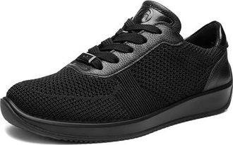 Ara Womens Lissabon Sneaker, Noir, 6/6.5 UK
