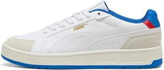 Puma Sneakers Court Classico Unisexe 41, Warm White Team Royal Blue