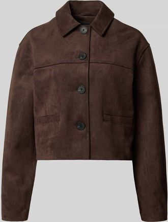 OPUS Boxy Fit Jacke mit Umlegekragen Modell Henso