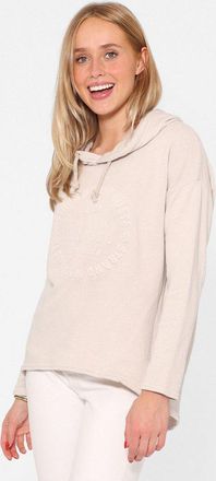 Zwillingsherz Hoodie Moin Kapuze, Kordelzug, Langarm, maritimer Schriftzug