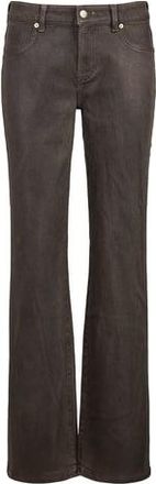 7 For All Mankind Jean droit Calie en coton m&eacute;lang&eacute;
